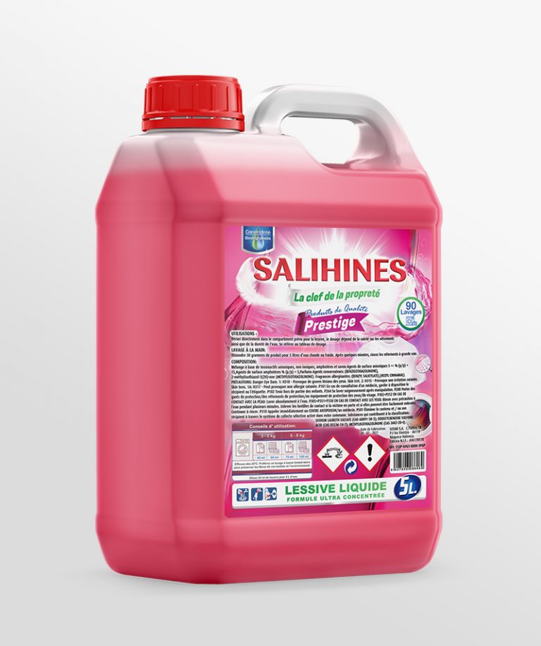 Lessive Concentrée SALIHINES Prestige – CLEAN 26